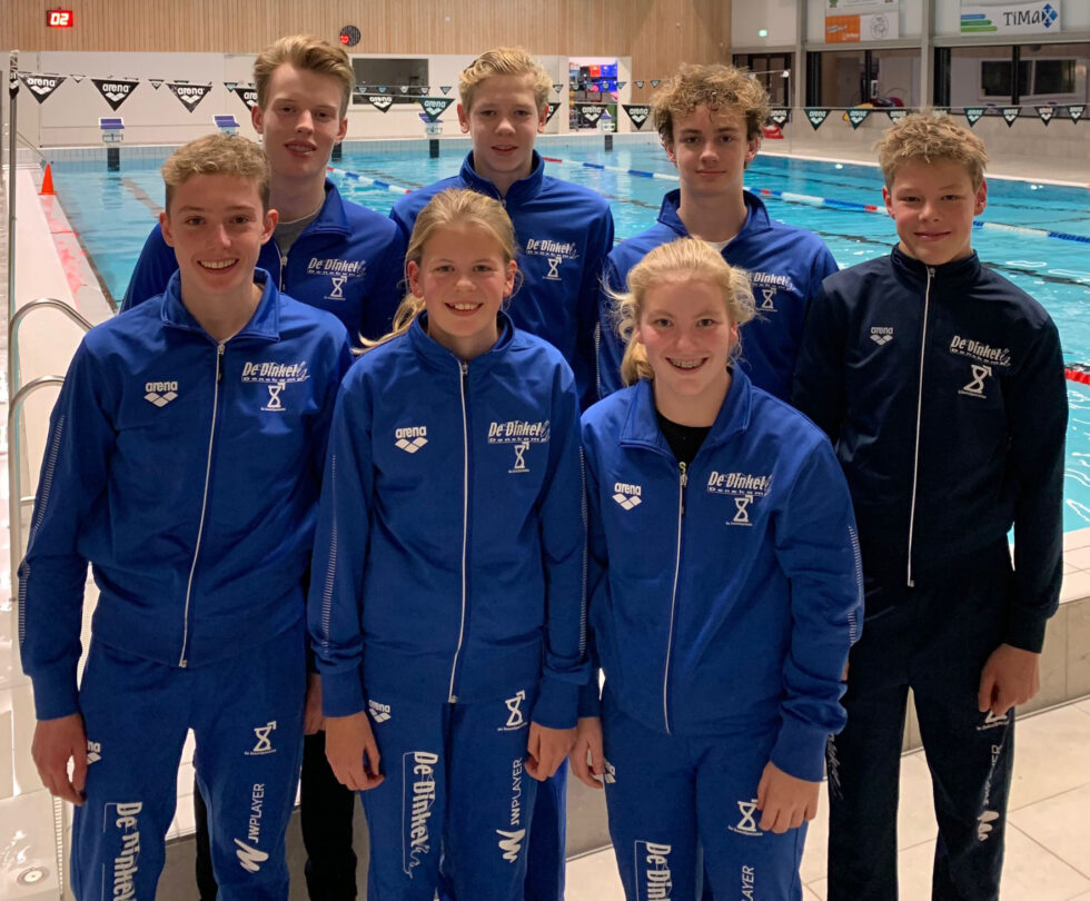 Tiede Groener Nederlands Kampioen op 200m rugslag - De Dinkel Denekamp